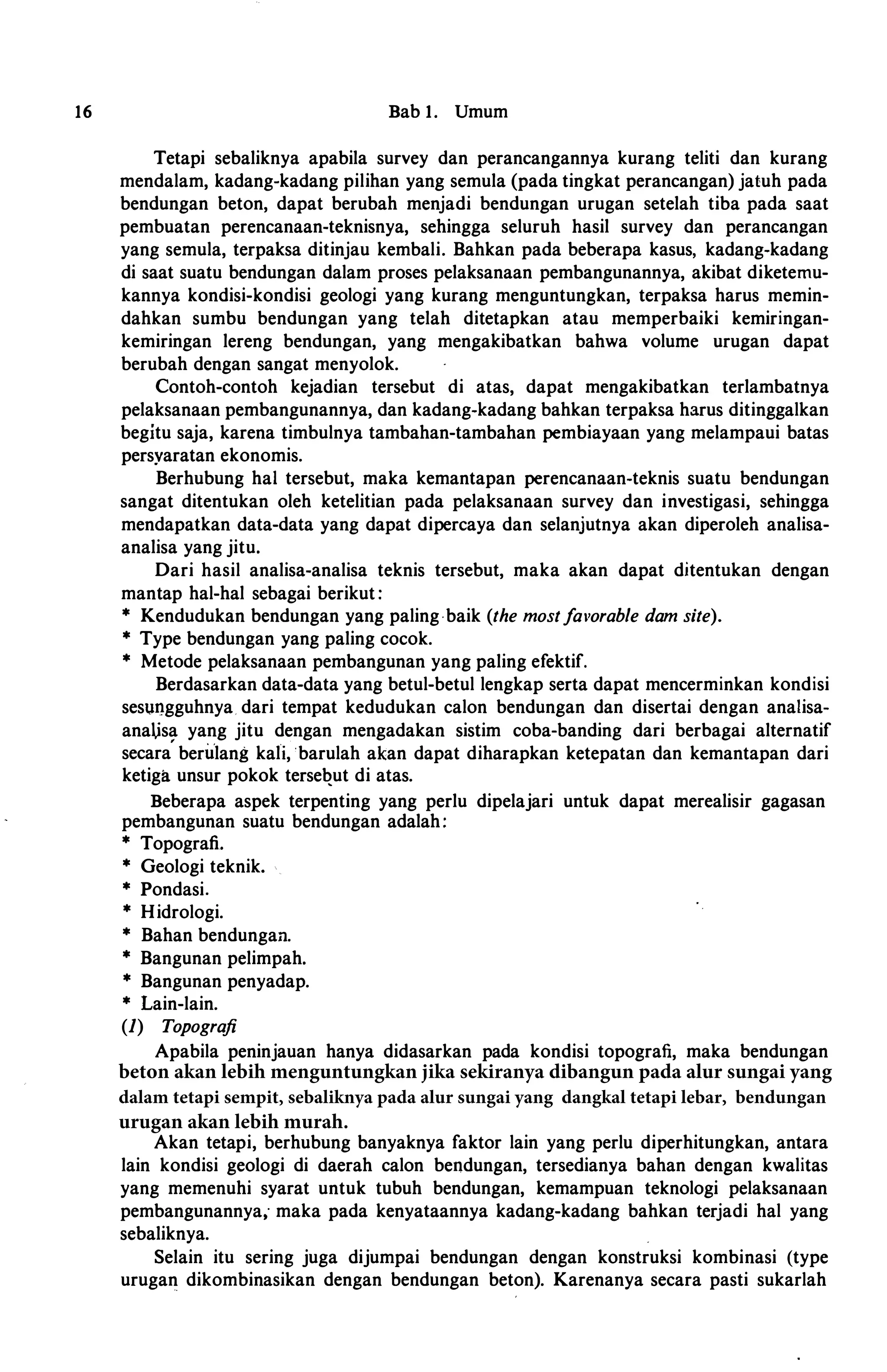 Bendungan tipe urugan | PDF
