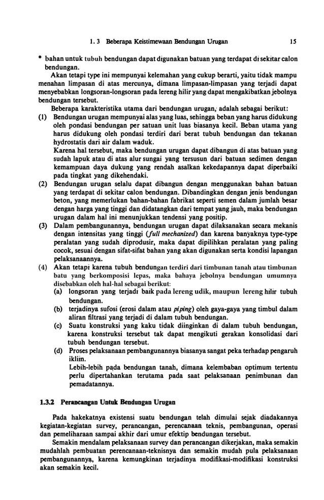 Bendungan tipe urugan | PDF