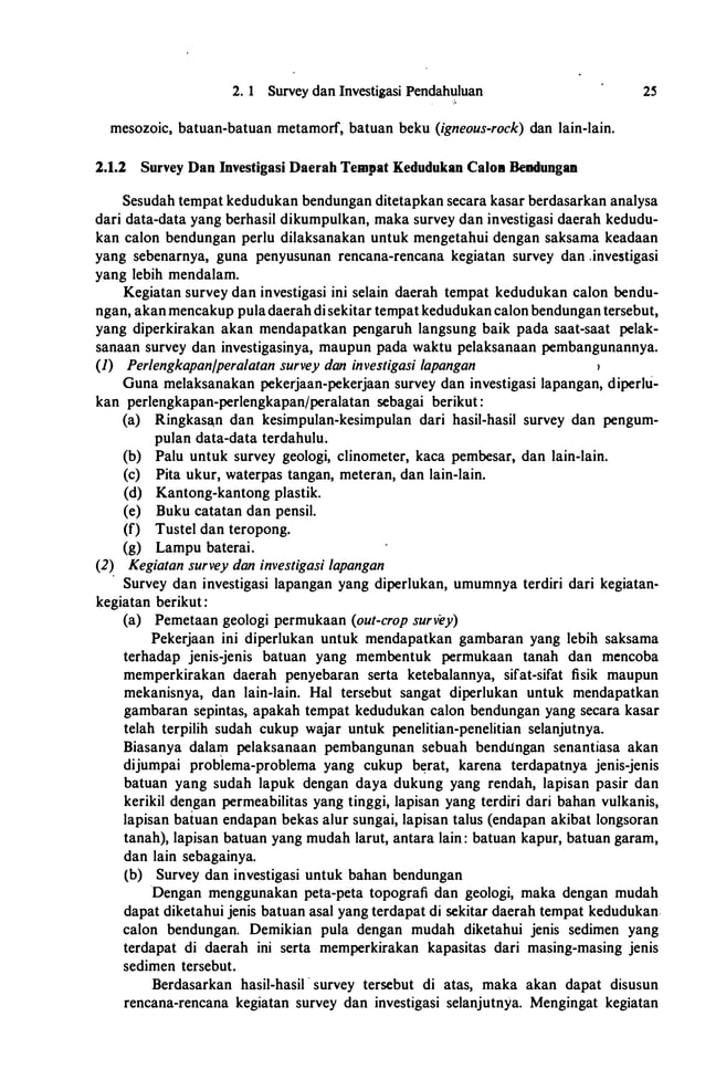 Bendungan tipe urugan | PDF