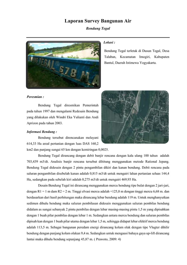 Bendung vs bendungan | PDF