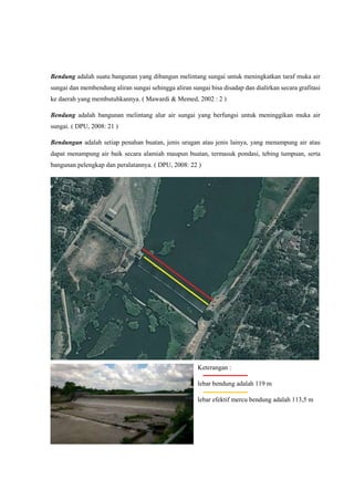 Bendung vs bendungan | DOCX