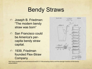 Bendy Straws | PPTX