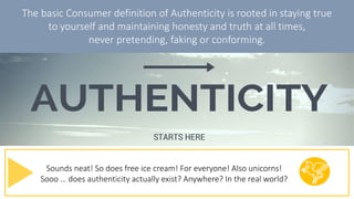 Beneath the Trend: Authenticity report by Quester market research | PPT