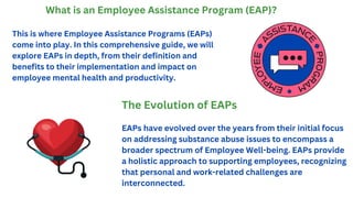 Employee Assistance Program (EAP): A Comprehensive Guide | PDF
