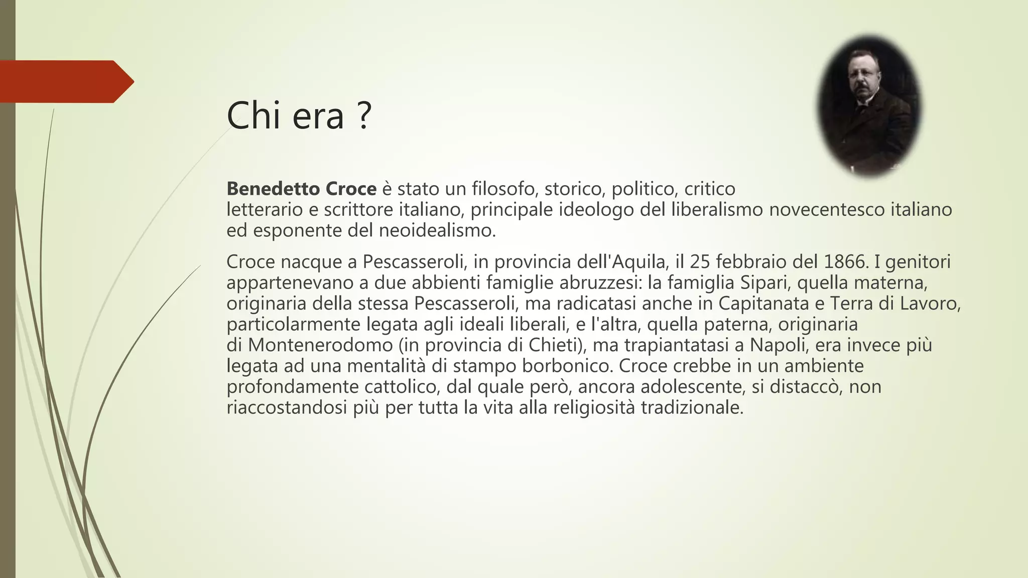 Benedetto croce | PPTX