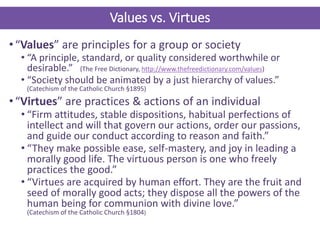 Benedictine virtues | PPTX