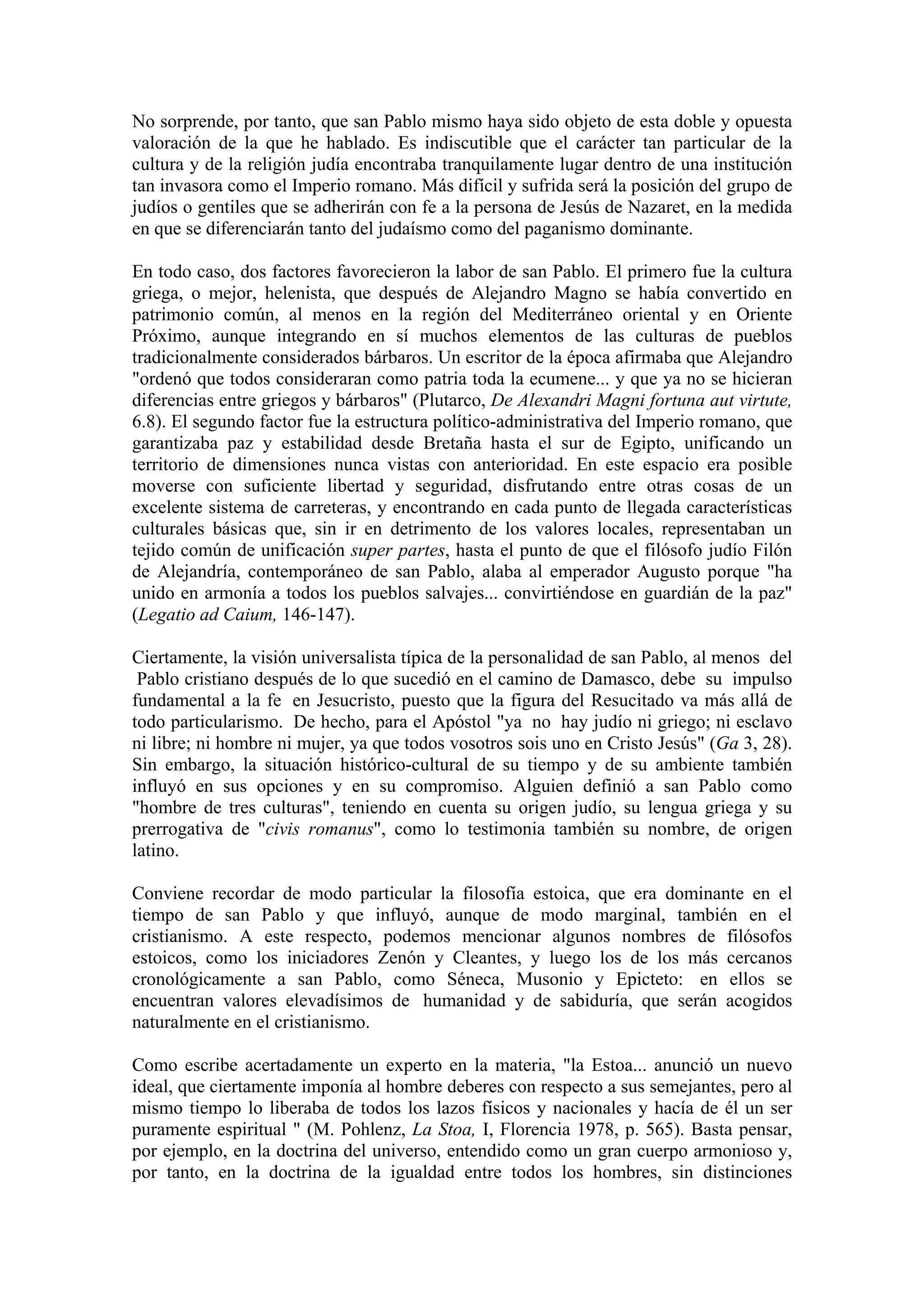 Benedicto Xvi Catequesis Sobre San Pablo Pdf