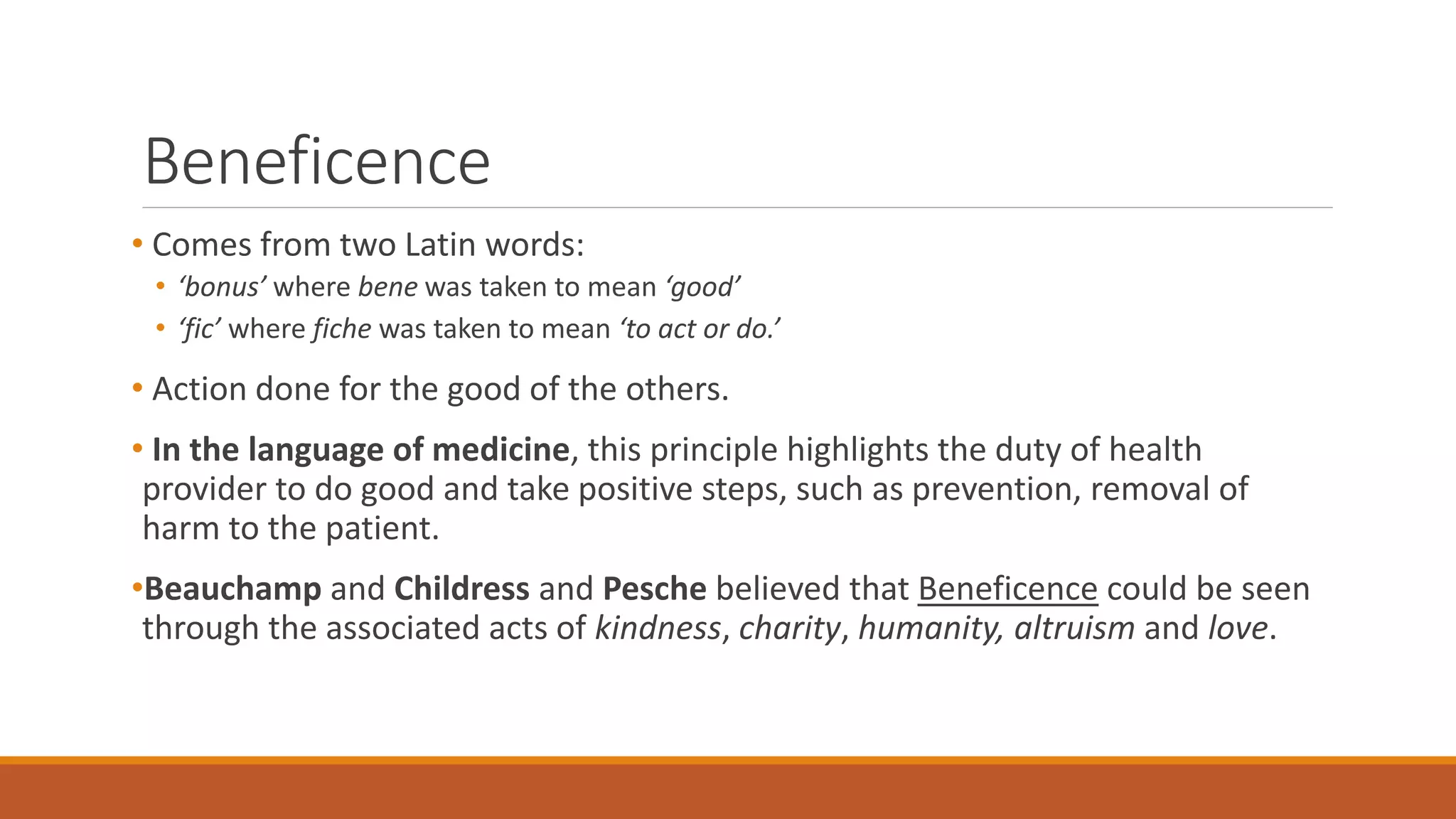 Beneficence and non maleficence | PPTX