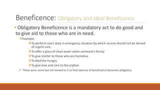 Beneficence and non maleficence | PPTX