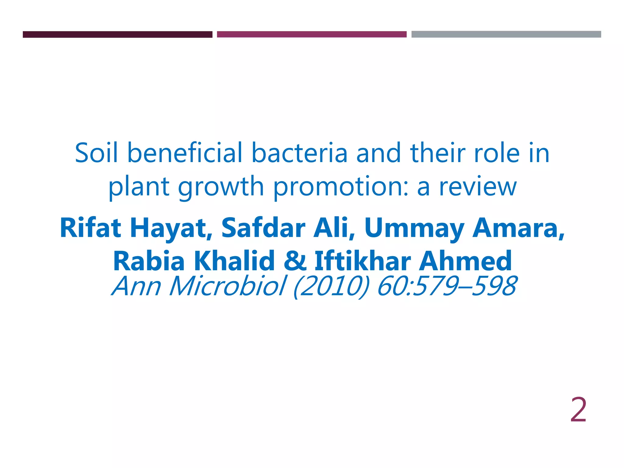 Beneficial and harmful effects of microorganisms | PPTX