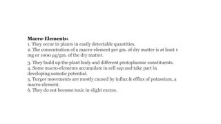 Beneficial nutrient elements (Plant Physiology) | PPTX
