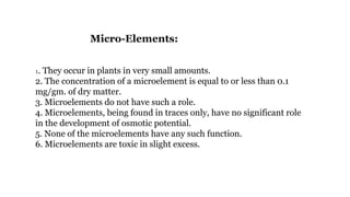 Beneficial nutrient elements (Plant Physiology) | PPTX