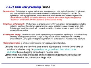 Beneficiation and mineral processing of clay minerals | PDF