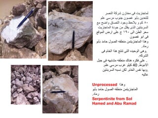 Beneficiation and mineral processing of magnesium minerals | PPT