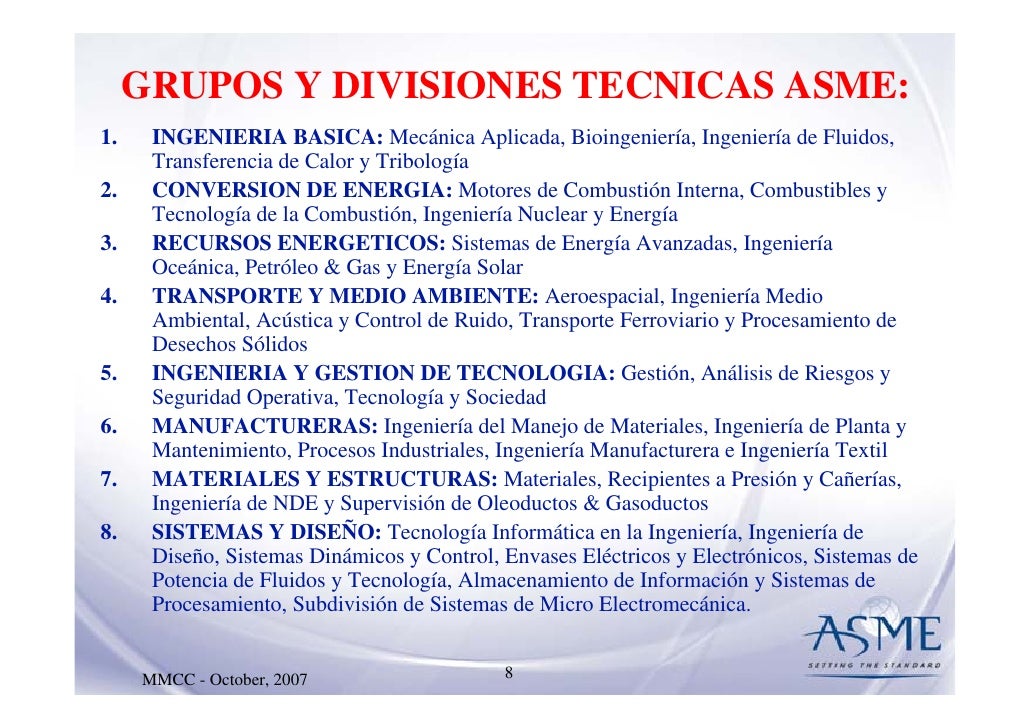 Beneficios De La Membresia Asme Scr