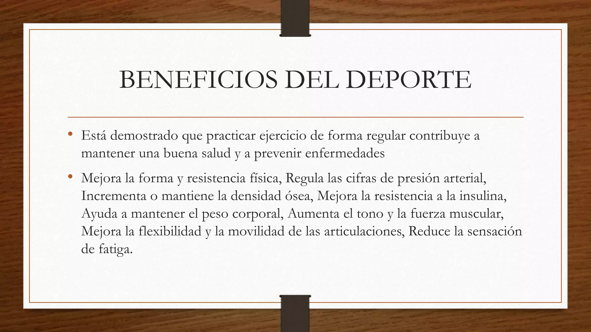 Beneficios del deporte en la adolescencia | PPT