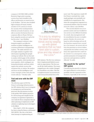 BenefIT Case Study - HD Fire Protect Private Limited | PDF