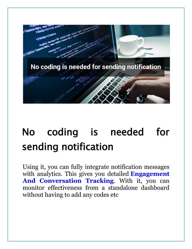Benefit for firebase push notification | PDF Benefit for firebase push notification | PDF