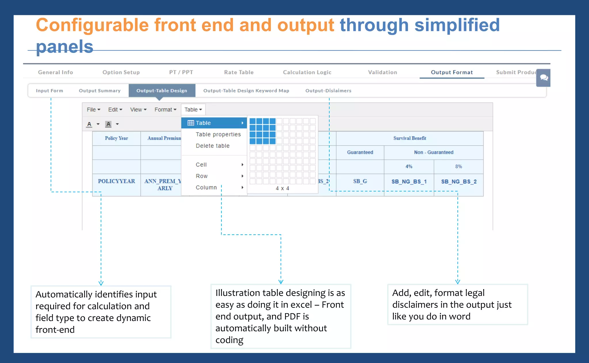 Benefit illustration system and advanced modules | PPT