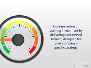 Benefiting from customised training | PPT