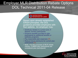 Healthcare Reform and MLR Update | PPT