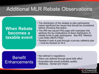 Healthcare Reform and MLR Update | PPT