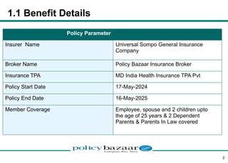 'Benefit Manual' -Employee GMC policy 2024-25 (3) (1) (1) (1).pptx