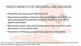 THE BENEFIT OF NEONATAL CIRCUMCISION.pptx