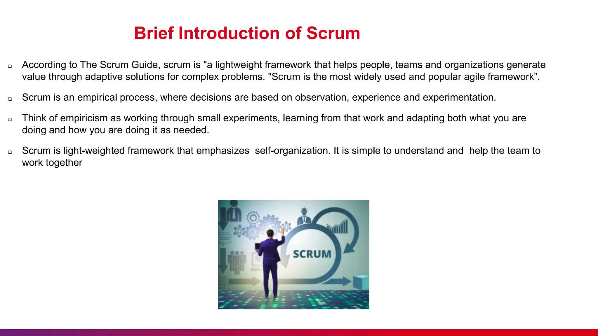 Benefit of scrum ceremonies presentation | PPT