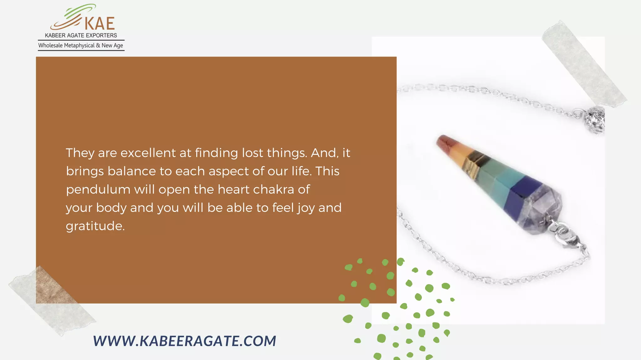 Benefits of 7 chakra pendulums | PPT