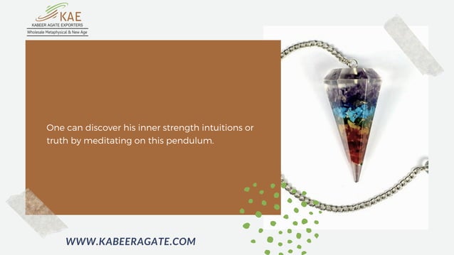 Benefits of 7 chakra pendulums | PPT