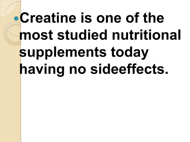 Benefits of-creatine | PPTX | Nutrition | Healthy Living