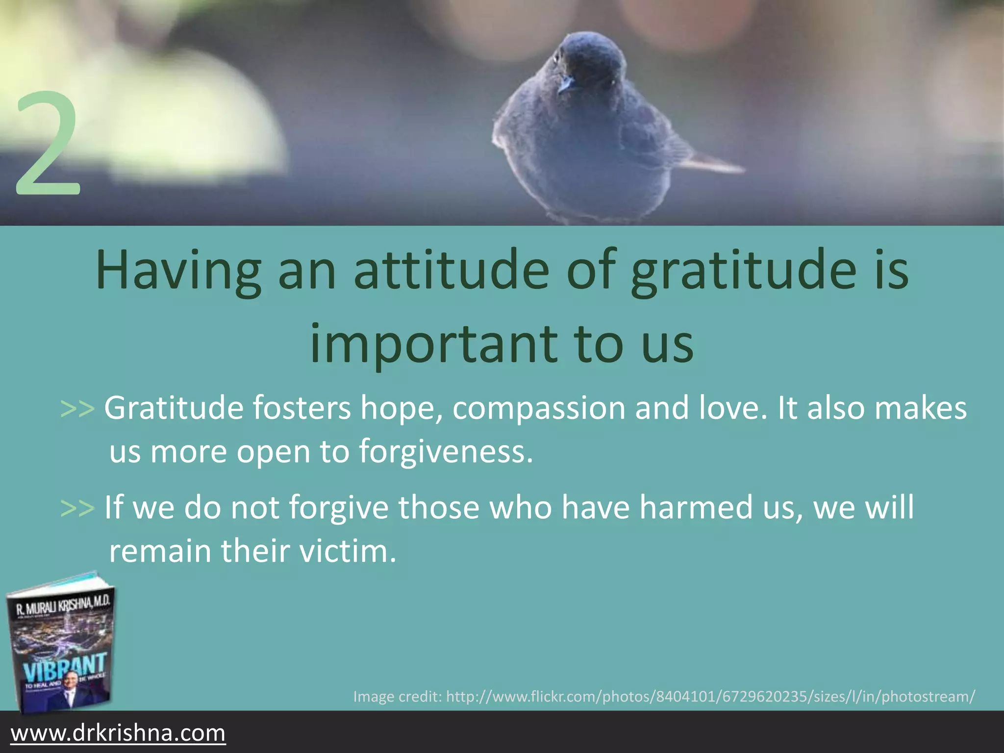 Benefits of Forgiveness and Gratitude | PPTX