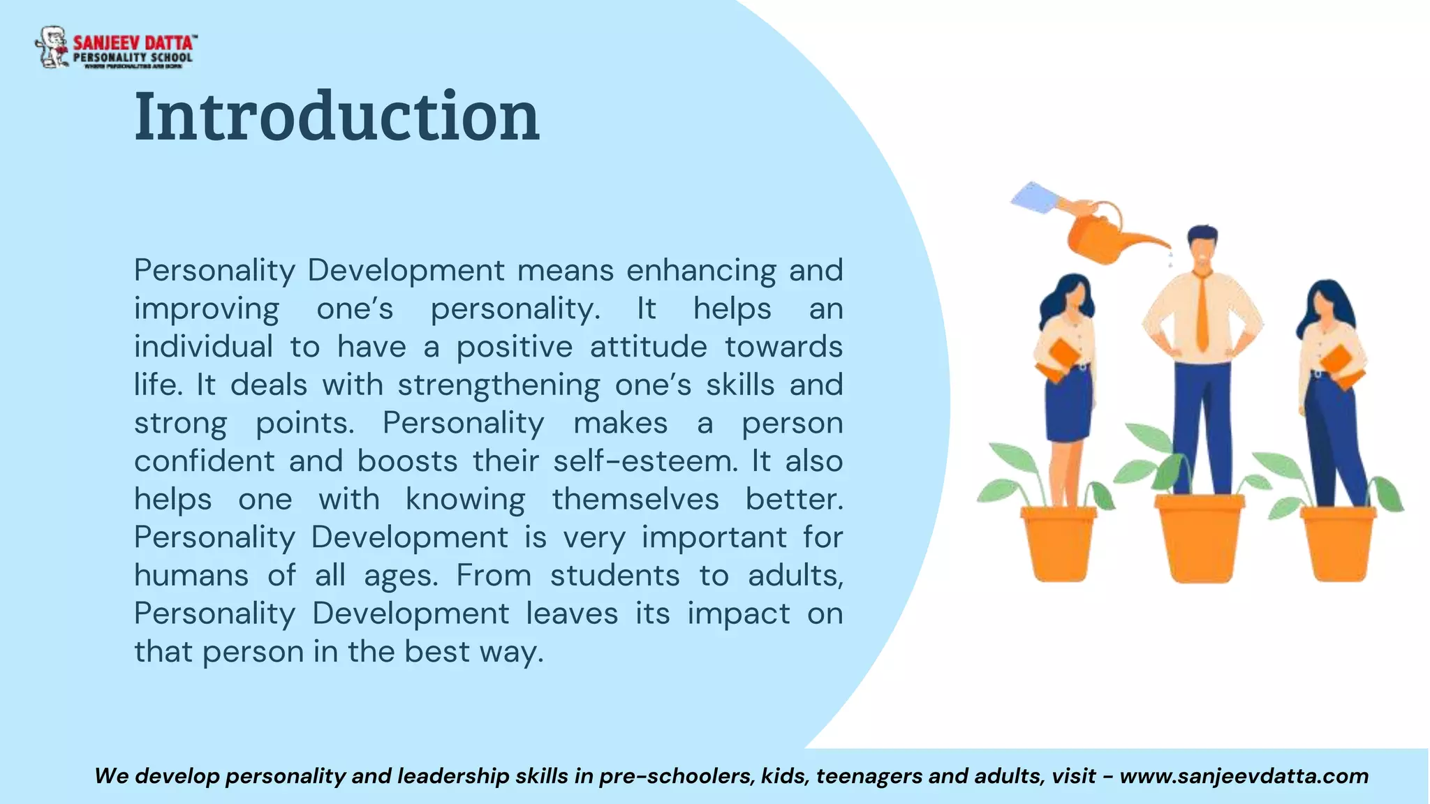 Benefits of Personality Development | PPTX