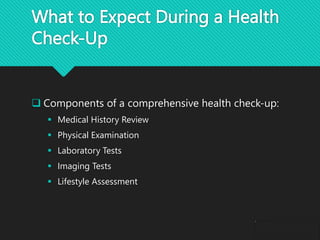 Benefits of Regular Health Check-Ups with a Private GP in London | PPT