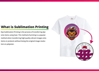 Benefits of Sublimation Printing | PolyesterClothing.com