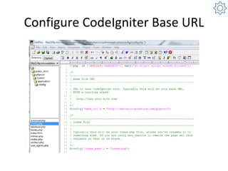 Benefits of the CodeIgniter Framework | PPT