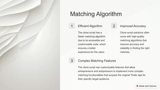 Benefits of Using Tinder Clone Script for Entrepreneurs and Solopreneurs | PPT