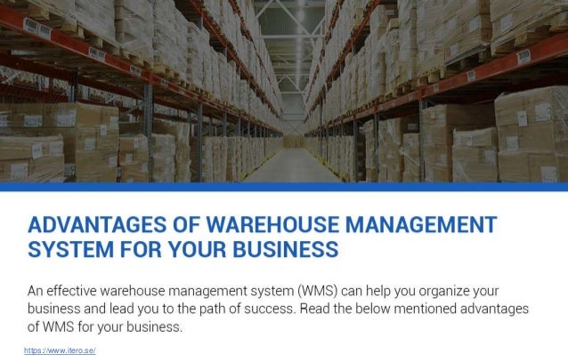 Benefits of warehouse management system for businesses
