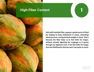 Benefits of papaya-the-nutrient | PDF