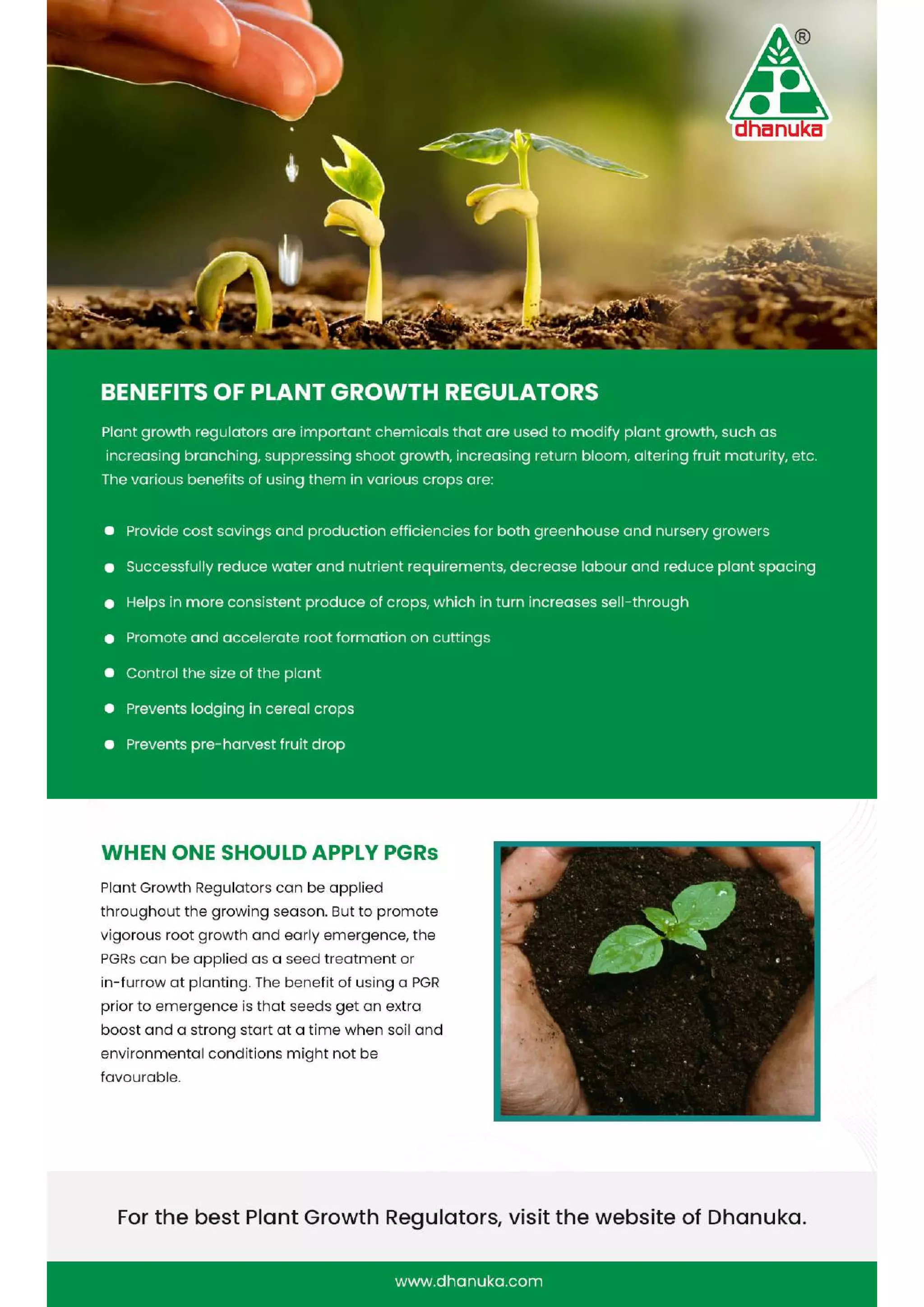 Benefits plant-growth-regulators | PDF | Gardening | Home & Garden