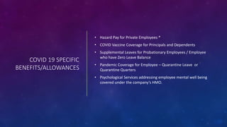 Benefits & Allowances Update Payroll Management | PPTX