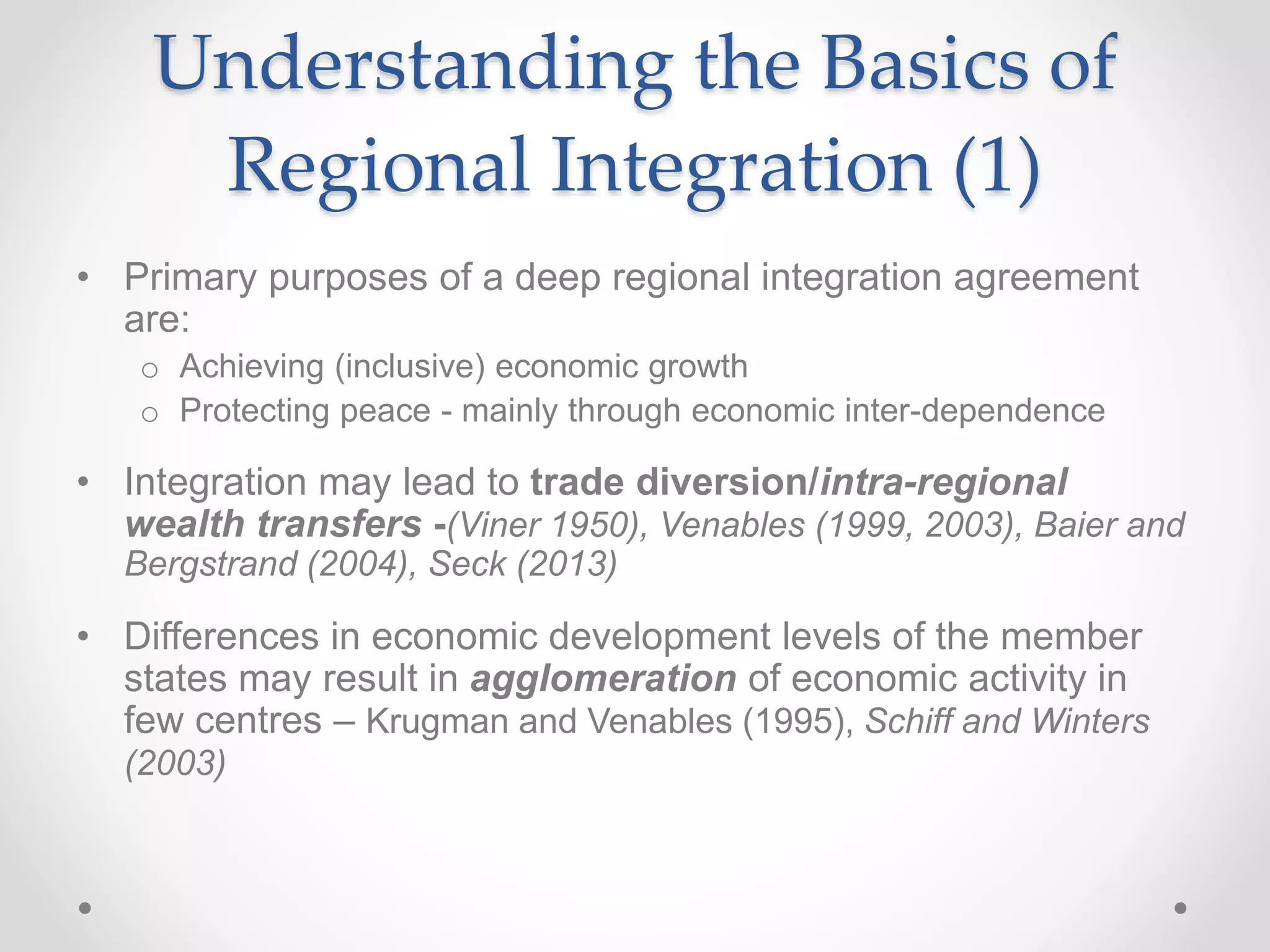Benefits and challenges of regional competition agreements – BOTH ...