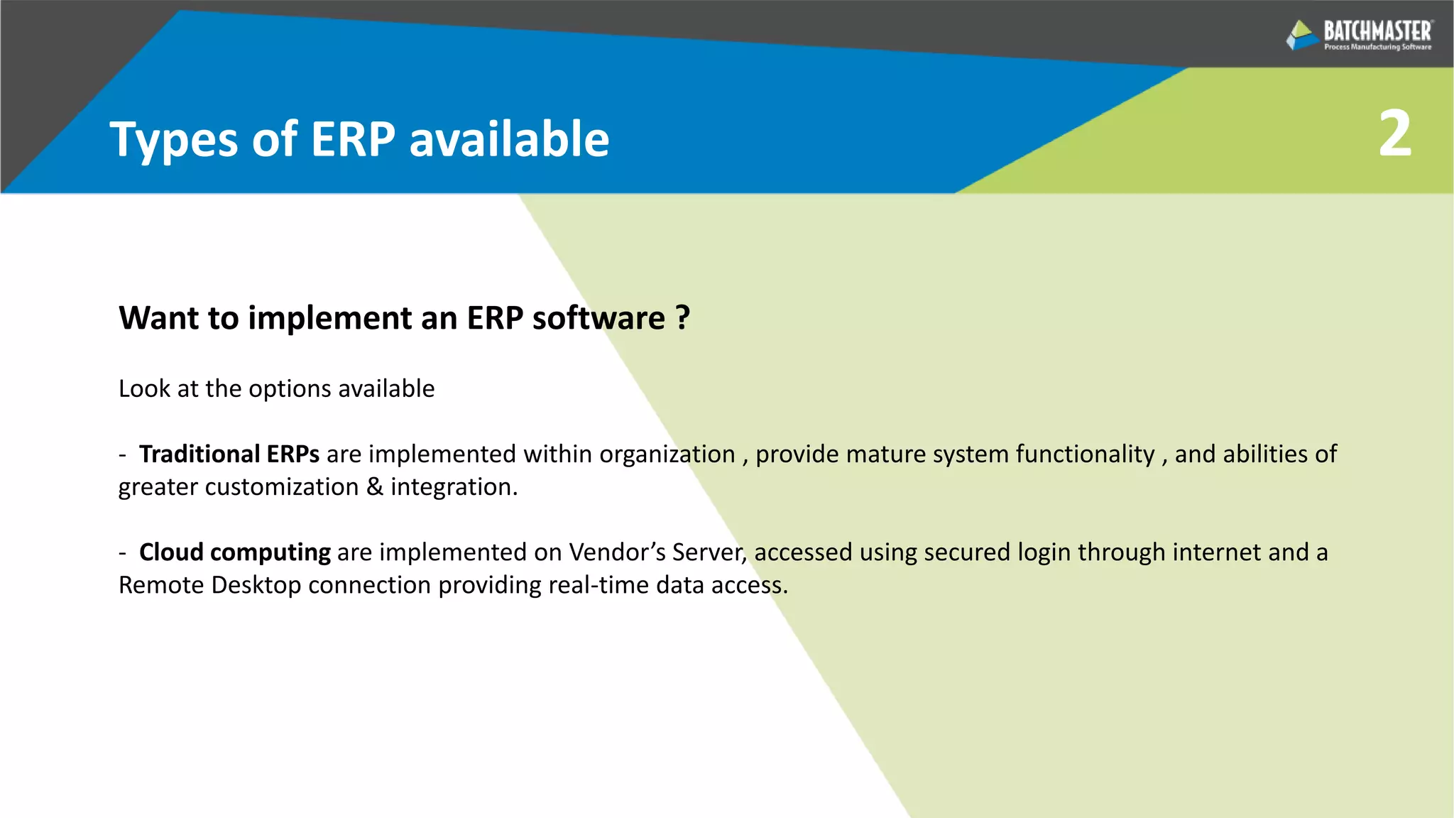 Benefits and Drawbacks of Cloud ERP vs Traditional ERP Systems | PPT Benefits and Drawbacks of Cloud ERP vs Traditional ERP Systems | PPT