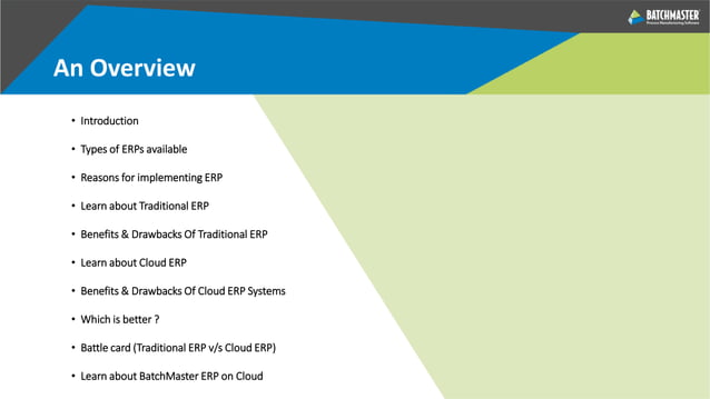 Benefits and Drawbacks of Cloud ERP vs Traditional ERP Systems | PPT