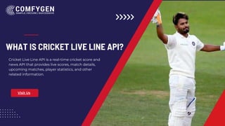 Complete Guide To Cricket Live Line API | Benefits And Features | PPT