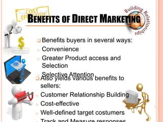 Benefits and growth of direct marketing | PPTX