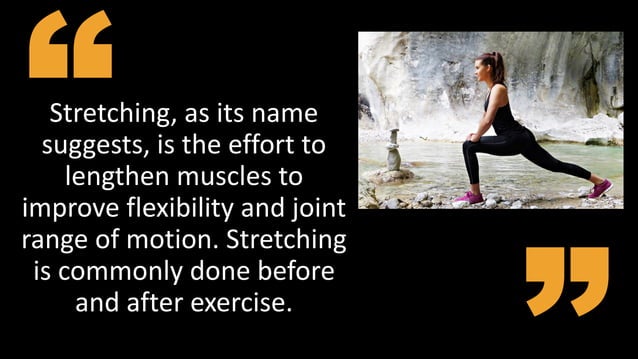 Benefits and proper techniques of stretching | PDF