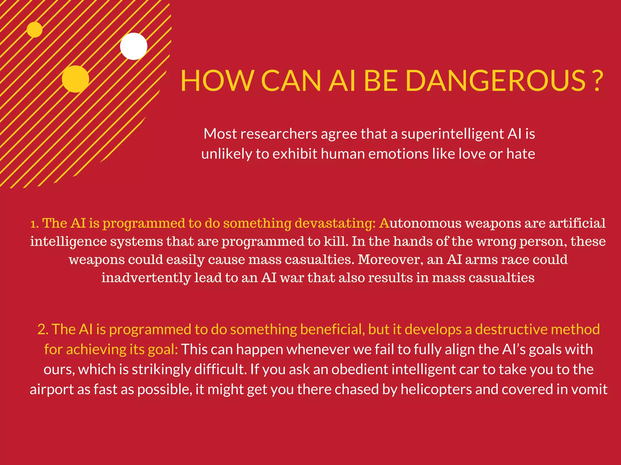 Benefits and risk of artificial intelligence slideshare | PDF