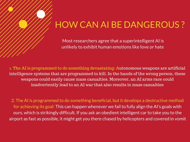 Benefits and risk of artificial intelligence slideshare | PDF ...